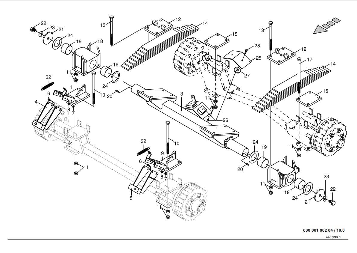 Pottinger Trend2 Ladewagen Parts Manual